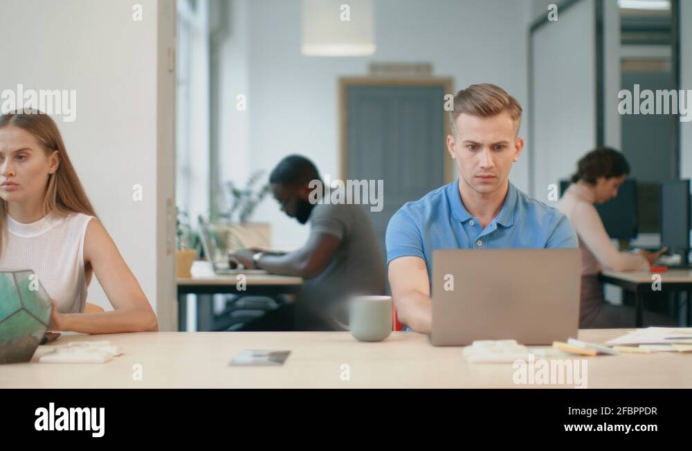 Computer person news reading Stock Videos & Footage - HD and 4K Video ...