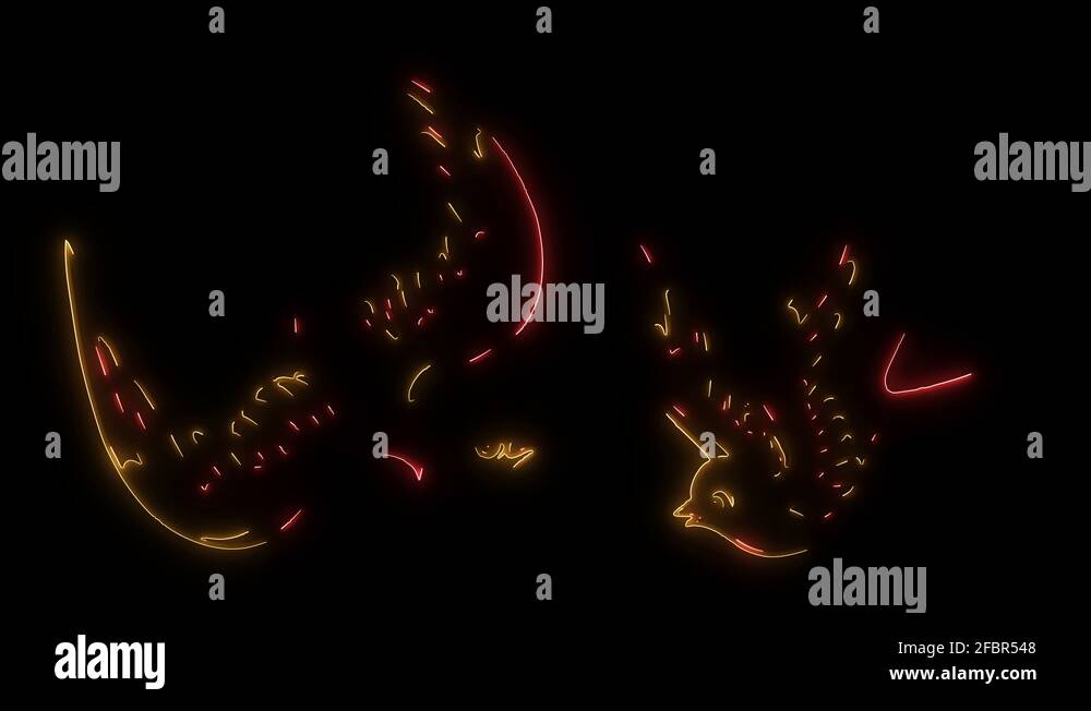 Flying cartoon bird silhouette Stock Videos & Footage - HD and 4K Video ...