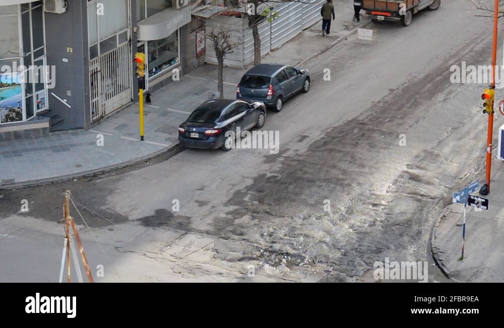 Traffic lights corner intersection Stock Videos & Footage - HD and 4K ...