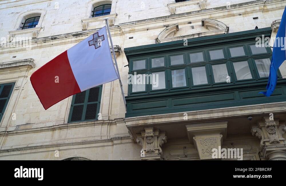 Flag malta eu flag european Stock Videos & Footage - HD and 4K Video ...
