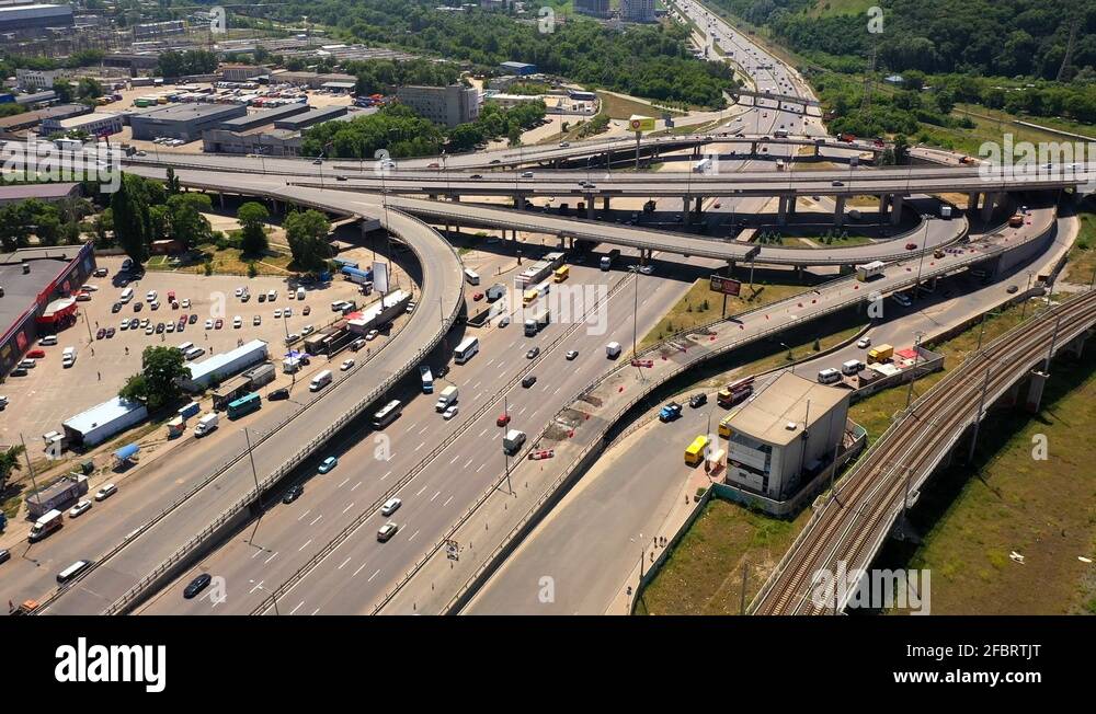 Overhead night motorway Stock Videos & Footage - HD and 4K Video Clips ...