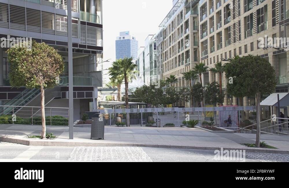 The Boulevard complex in modern Abdali district of Amman Stock Video ...