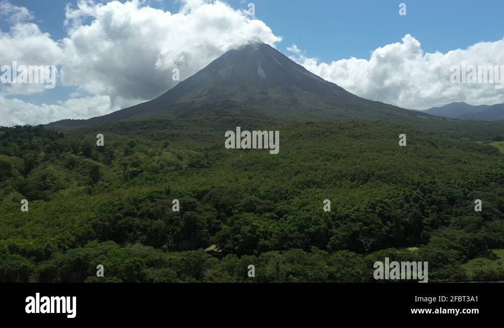 Arenal volcano lava flow landscape Stock Videos & Footage - HD and 4K ...