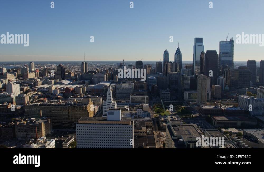 Philadelphia skyline panoramic Stock Videos & Footage - HD and 4K Video ...