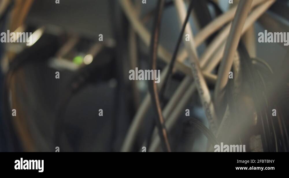 Tangled cables and computer Stock Videos & Footage - HD and 4K Video ...
