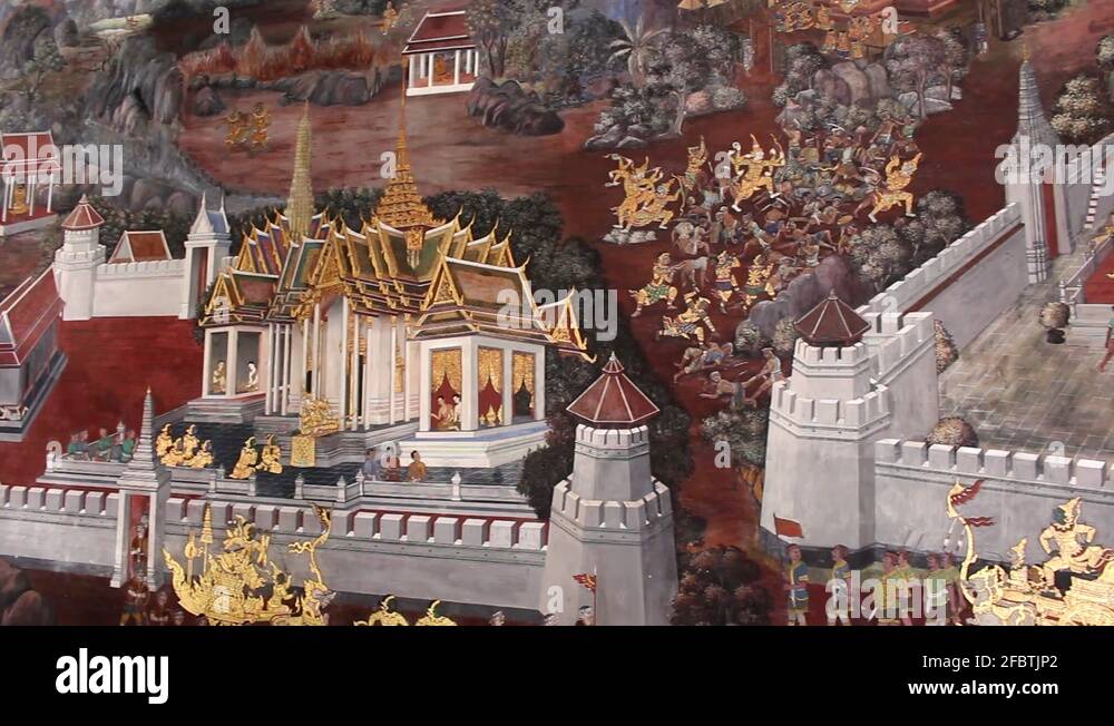 Ramayana mural Stock Videos & Footage - HD and 4K Video Clips - Alamy