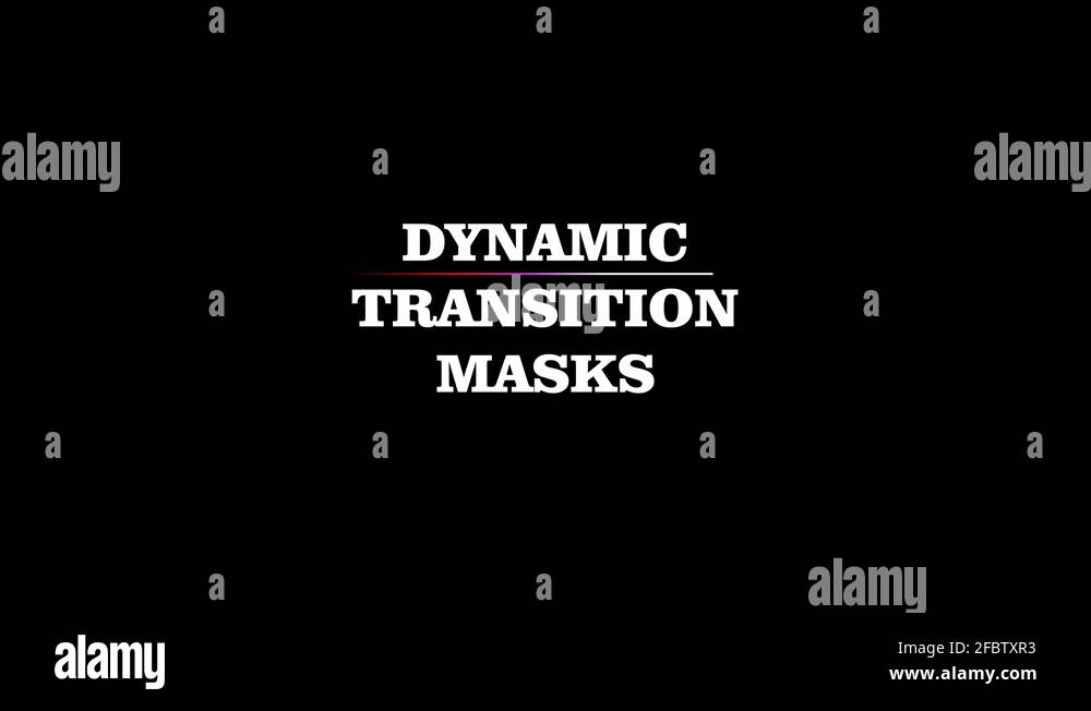Dynamic Transition masks. Abstract motion graphics and animated ...