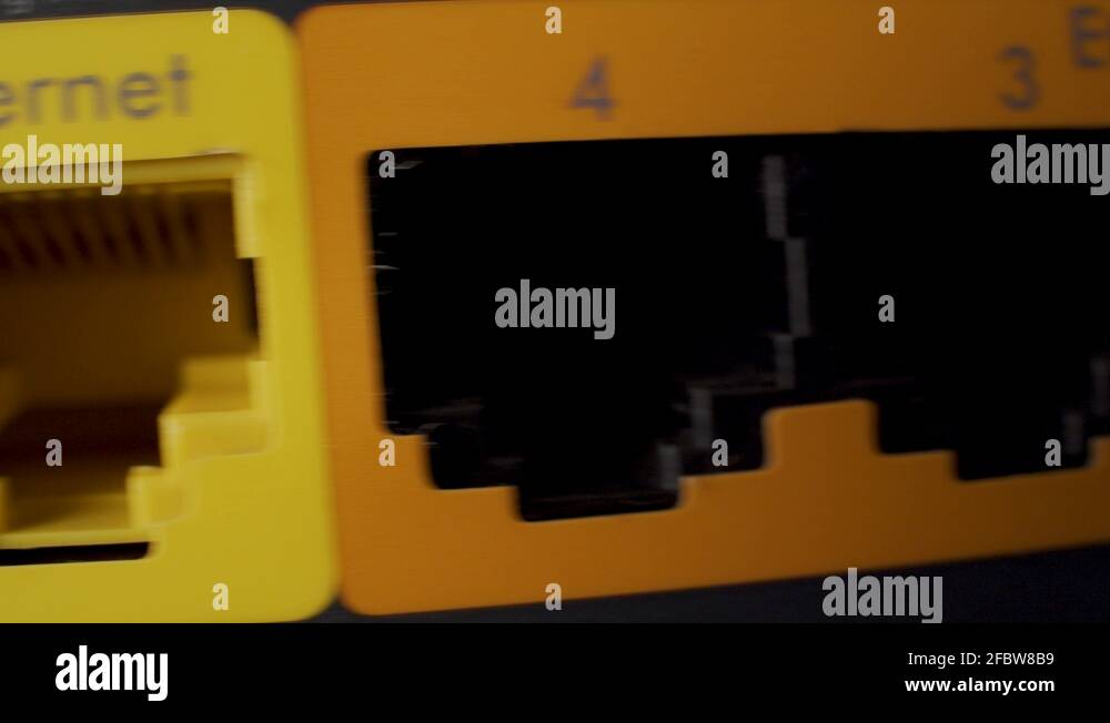 Ethernet port Stock Videos & Footage - HD and 4K Video Clips - Alamy