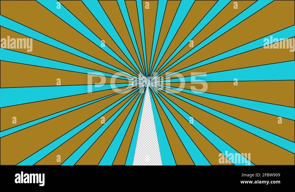 retro comic cartoon background vj loop fx overlay Stock Video Footage ...