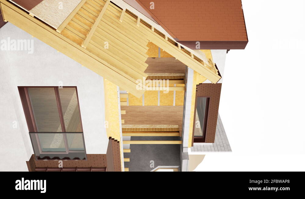 Architectural cross section house Stock Videos & Footage - HD and 4K ...
