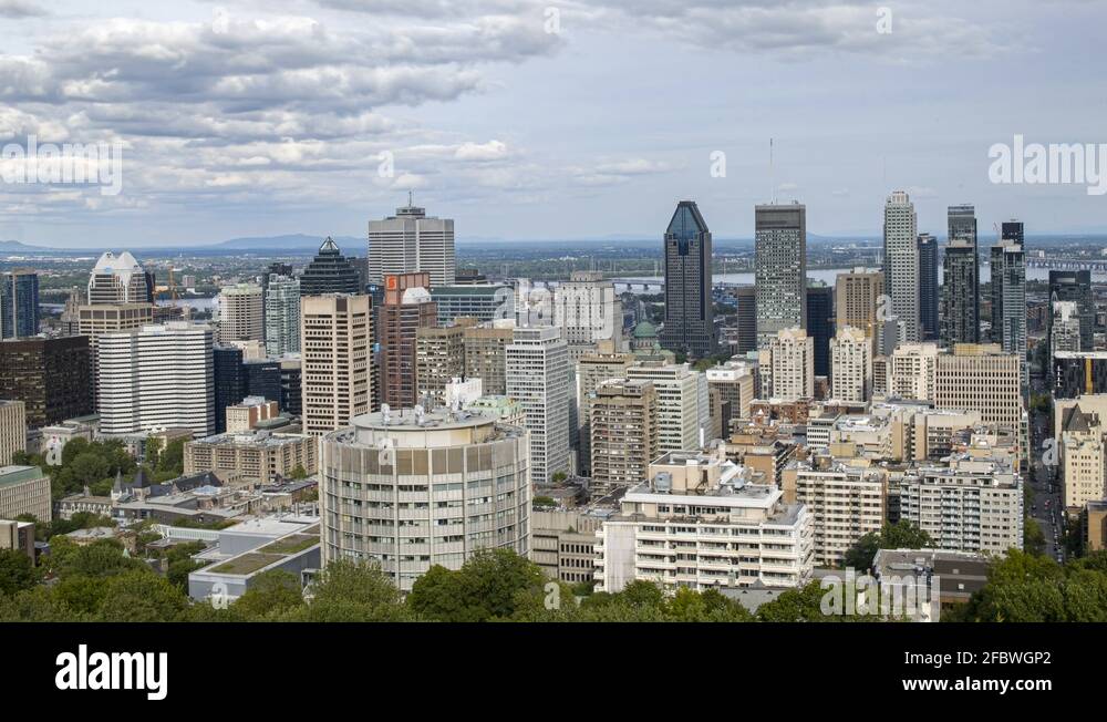 View montreal downtown skyline mount Stock Videos & Footage - HD and 4K ...