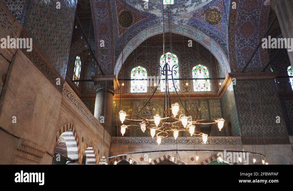 Blue mosque interior in istanbul Stock Videos & Footage - HD and 4K ...