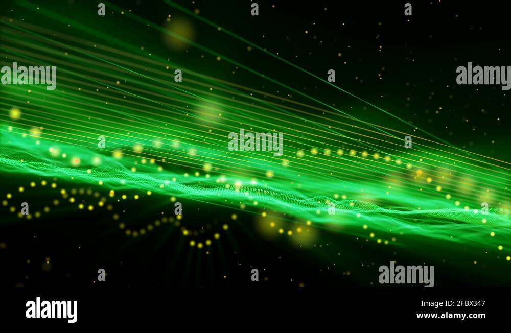 Abstract neon lines waves animation Stock Videos & Footage - HD and 4K ...