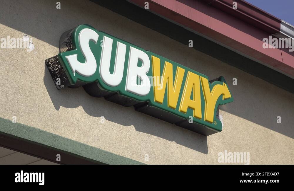 Subway exterior logo Stock Videos & Footage - HD and 4K Video Clips - Alamy