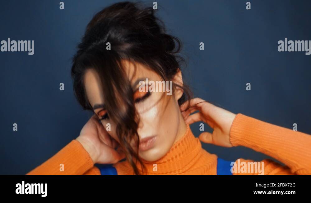 Beautiful modern female model Stock Videos & Footage - HD and 4K Video ...