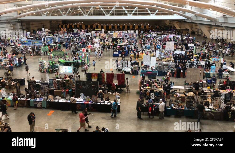 Overview of Anthrocon 2019 Stock Video Footage - Alamy