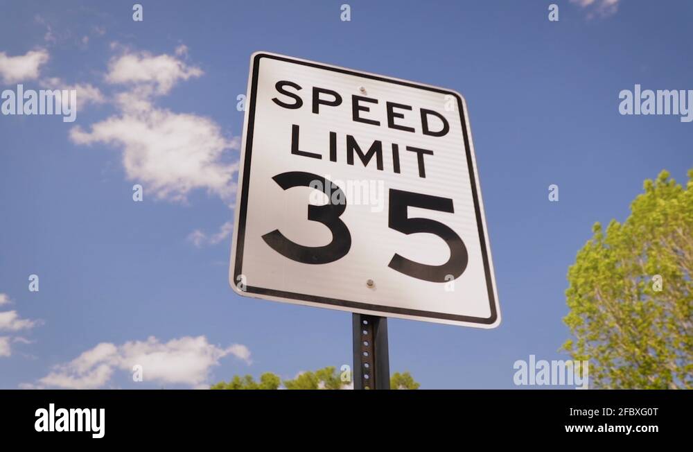 Speed limit signs Stock Videos & Footage - HD and 4K Video Clips - Alamy