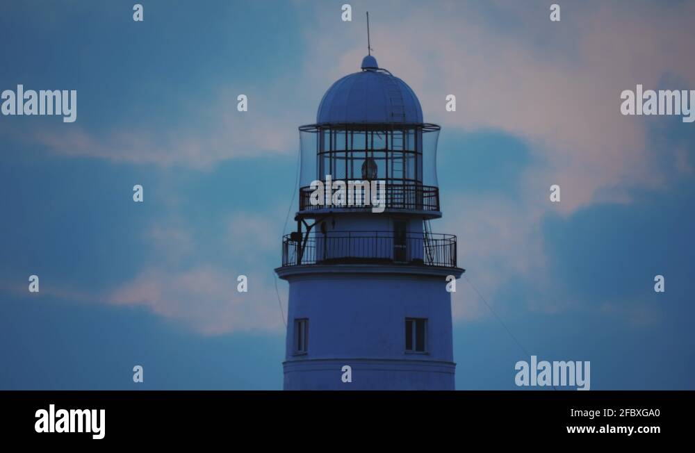 Coastal lighthouse lamp light Stock Videos & Footage - HD and 4K Video ...