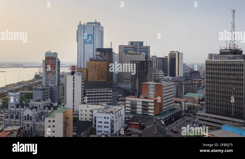 Lagos skyline at night Stock Videos & Footage - HD and 4K Video Clips ...