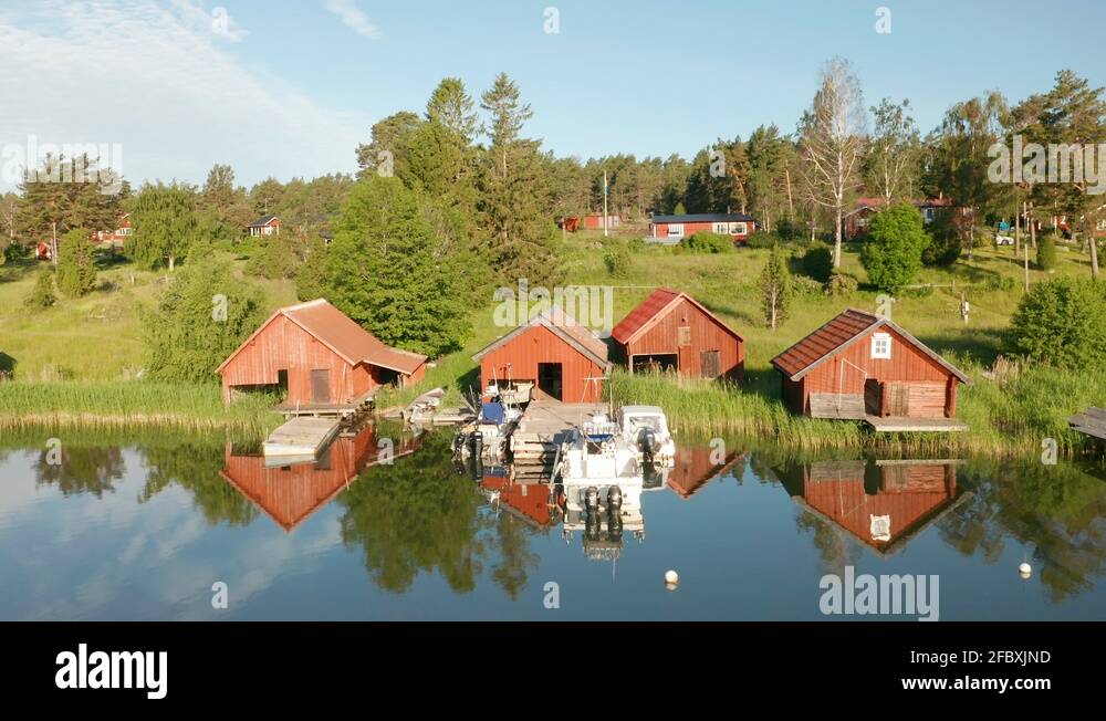 Red boat houses Stock Videos & Footage - HD and 4K Video Clips - Alamy
