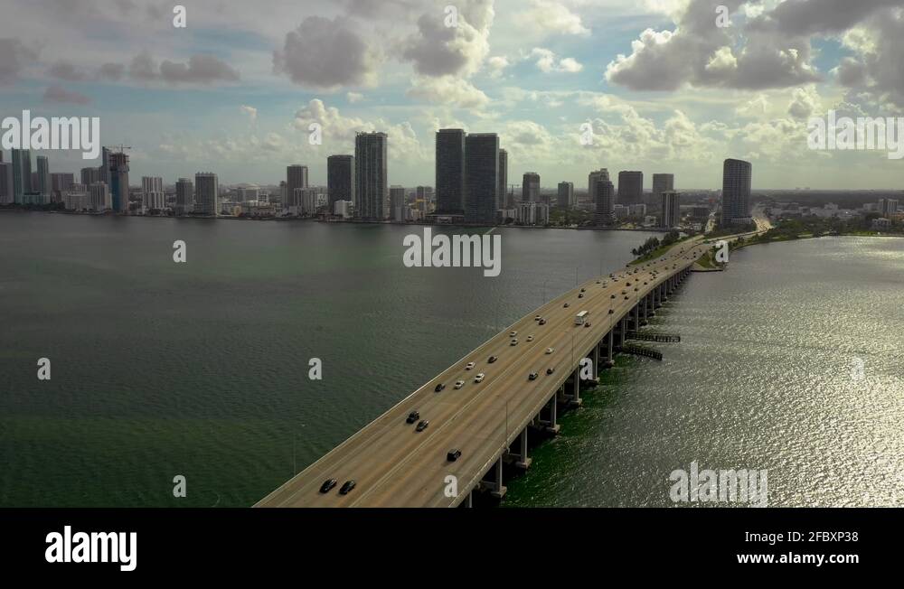 Julia tuttle causeway miami Stock Videos & Footage - HD and 4K Video ...