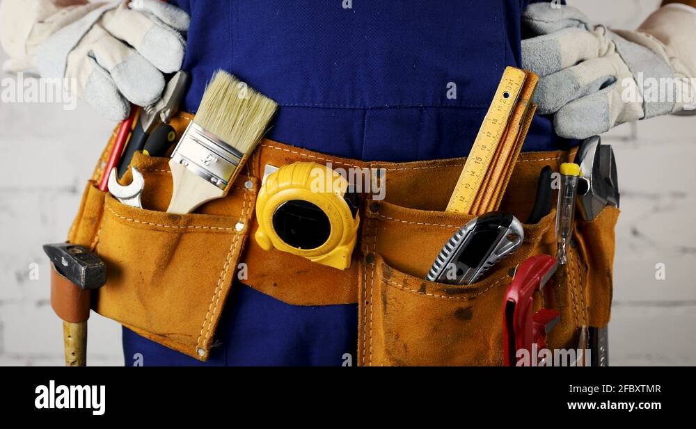 Construction tool belt Stock Videos & Footage - HD and 4K Video Clips ...