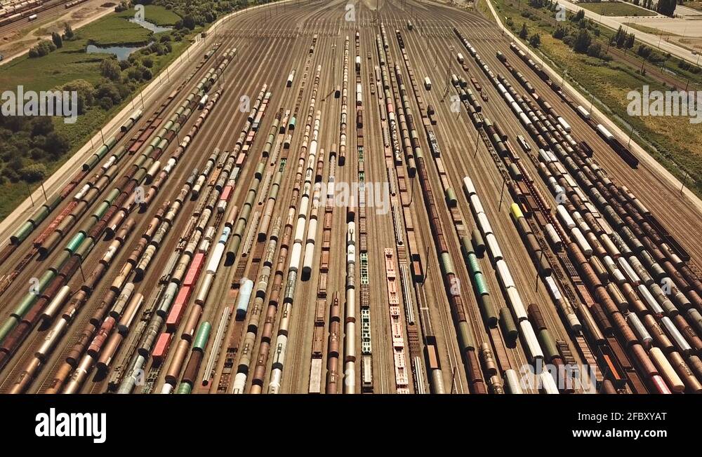 Railroad yard control tower Stock Videos & Footage - HD and 4K Video ...