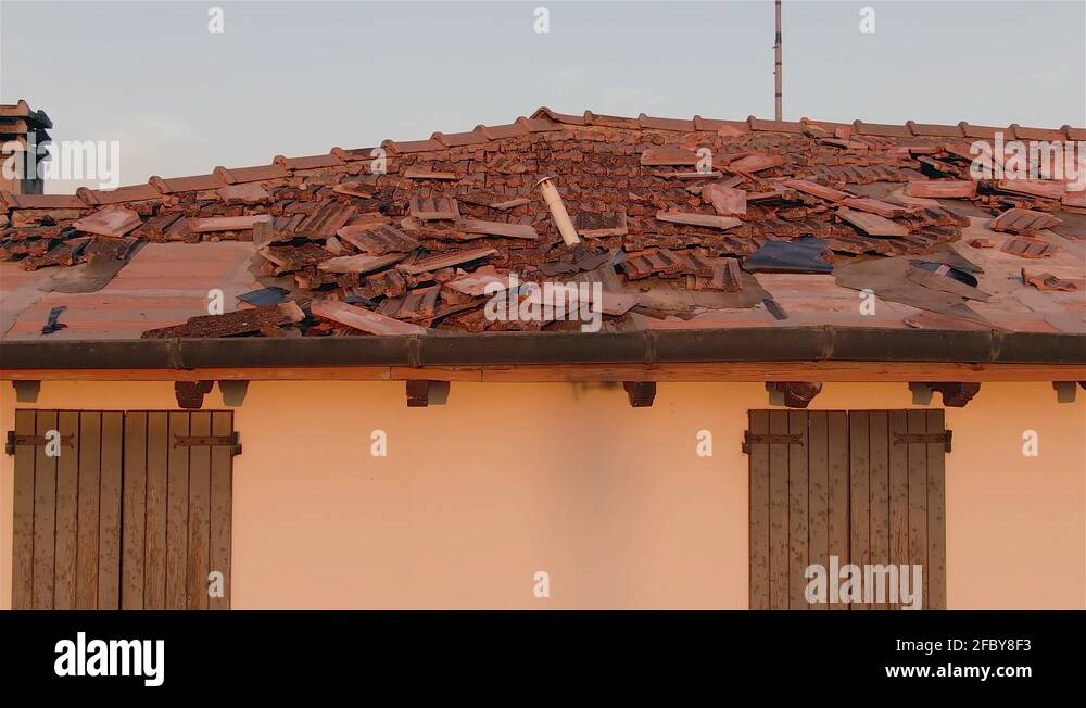 Roof tiles damaged house Stock Videos & Footage - HD and 4K Video Clips ...