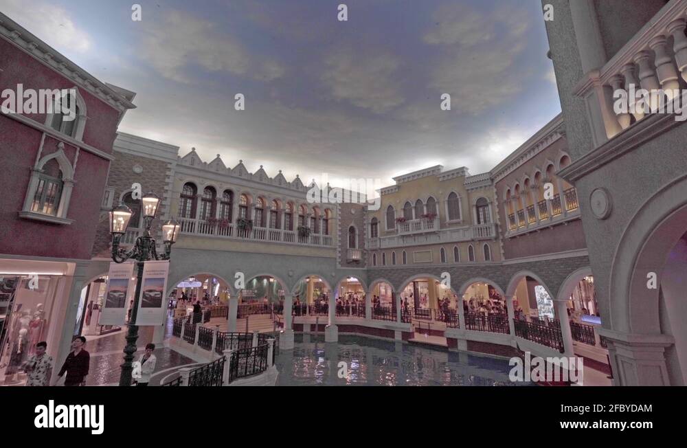 Macau cotai strip shopping Stock Videos & Footage - HD and 4K Video ...