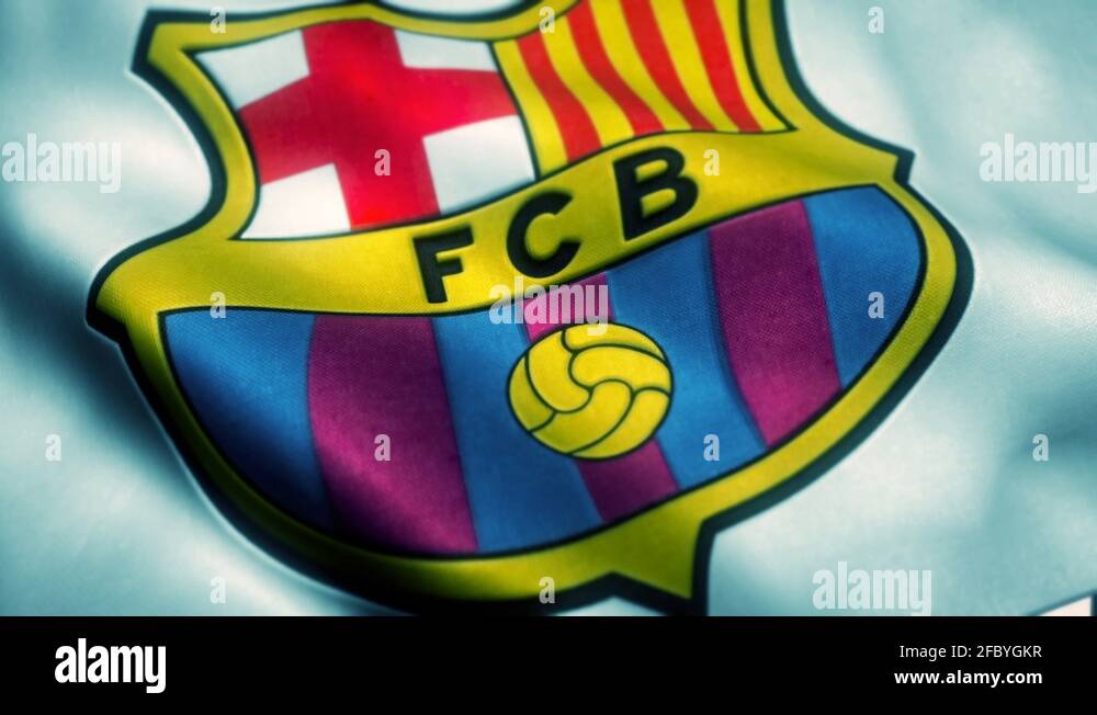 Fc barcelona flag Stock Videos & Footage - HD and 4K Video Clips - Alamy