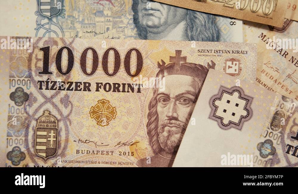 10000 Hungarian Forint banknotes, The banknote of tizezer forint ...