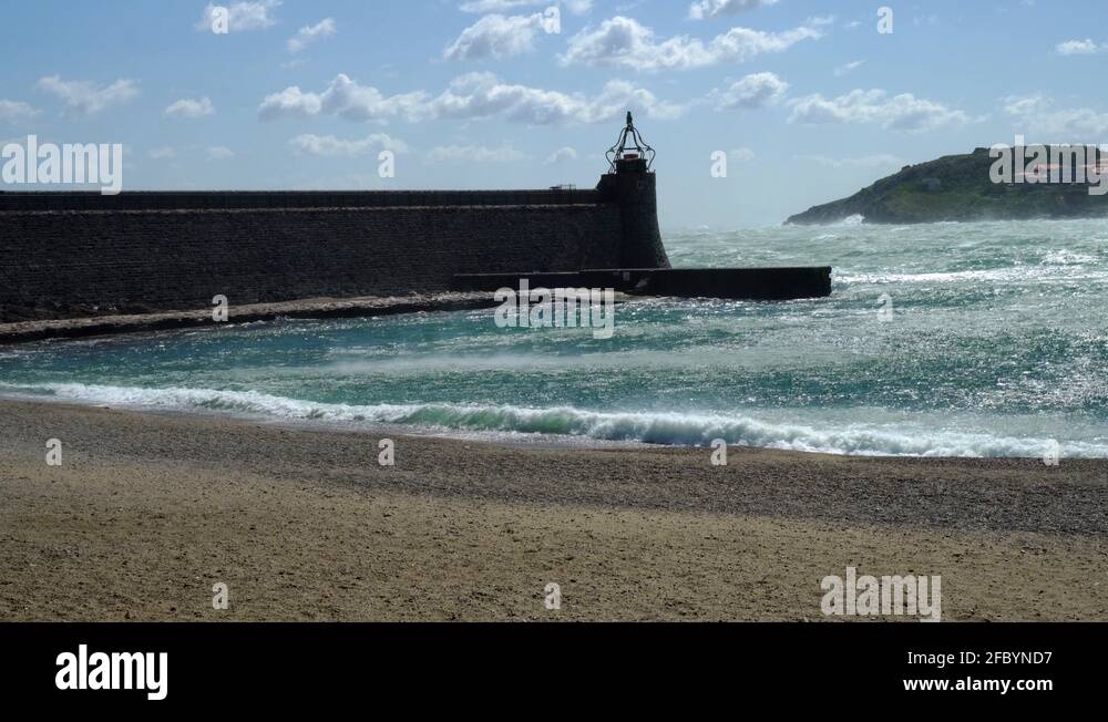 Harbour wall sea defences Stock Videos & Footage - HD and 4K Video ...
