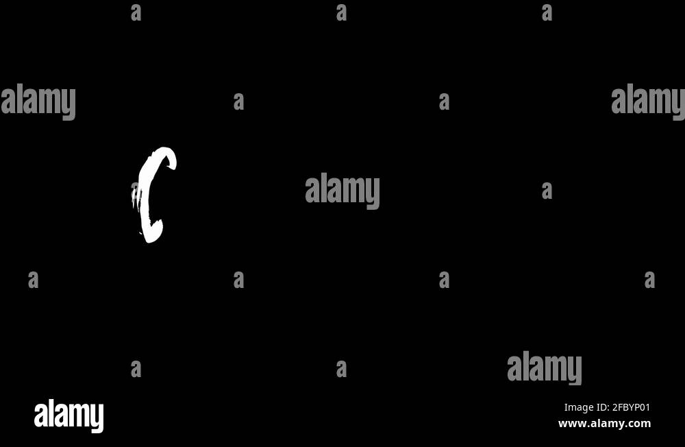 Comment word animation template for vlogs, chroma key screen Stock ...