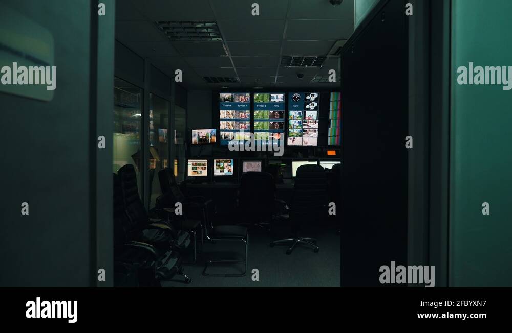 Technology control room sitting communication Stock Videos & Footage ...