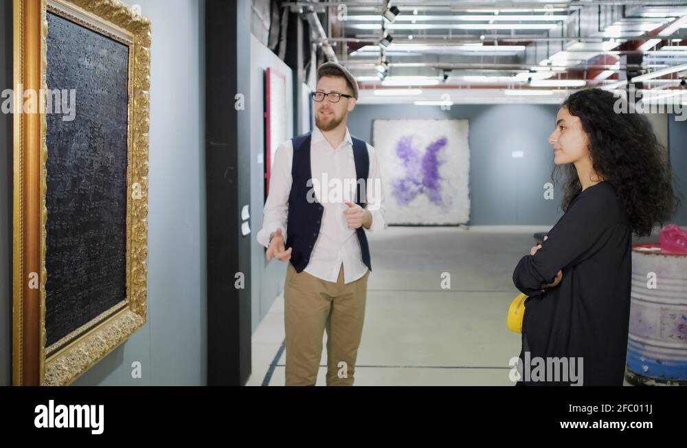 Museum exhibition worker Stock Videos & Footage - HD and 4K Video Clips ...