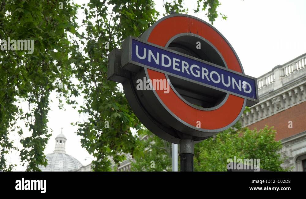 Old london underground sign Stock Videos & Footage - HD and 4K Video ...