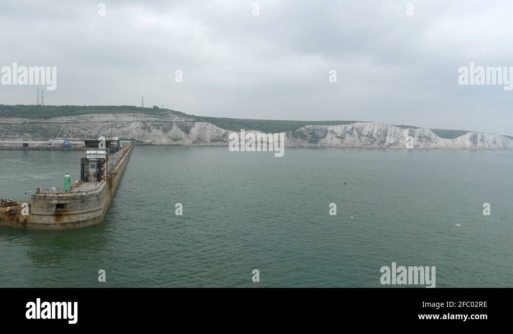 An aerial view white cliffs dover Stock Videos & Footage - HD and 4K ...