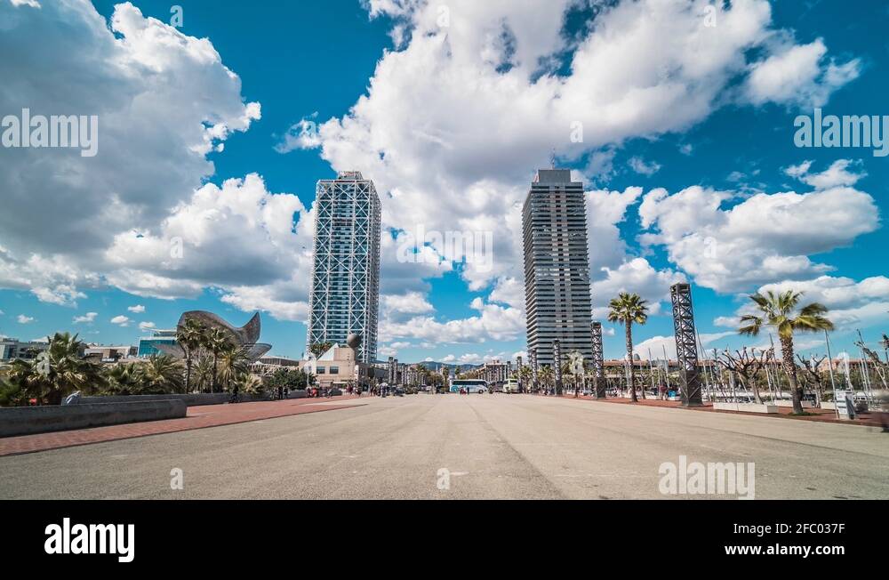 Barcelona olympic port Stock Videos & Footage - HD and 4K Video Clips ...
