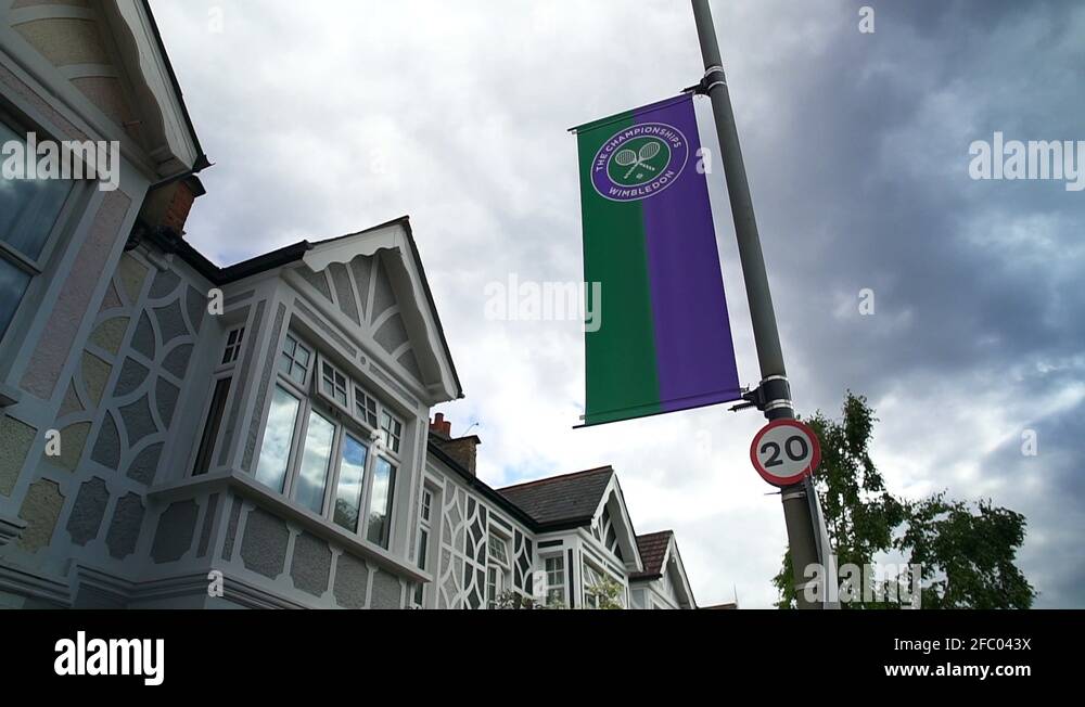 Logo for the wimbledon championship Stock Videos & Footage - HD and 4K ...