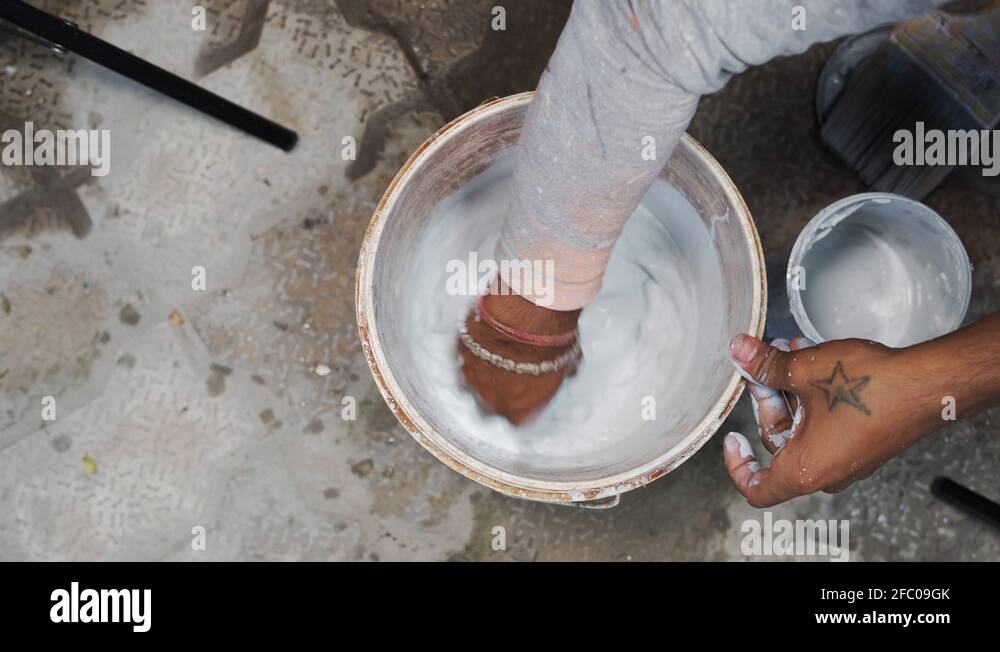 Industrial paint bucket Stock Videos & Footage - HD and 4K Video Clips ...