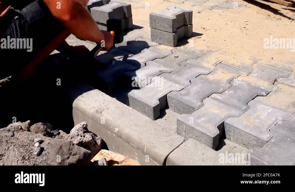 Block paving repair Stock Videos & Footage - HD and 4K Video Clips - Alamy