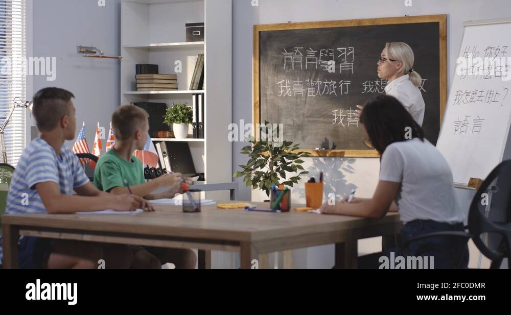 Chinese language teacher Stock Videos & Footage - HD and 4K Video Clips ...