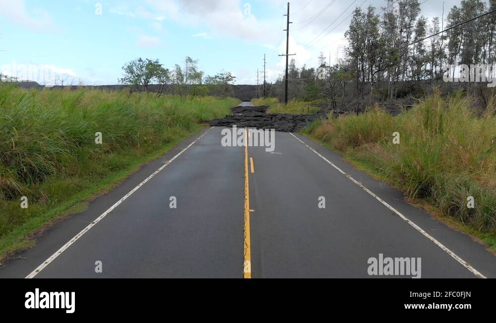 Lava over road hawaii Stock Videos & Footage - HD and 4K Video Clips ...