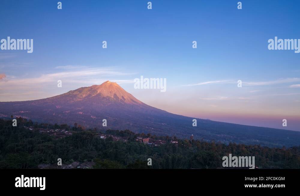 Ash cloud volcano mount merapi Stock Videos & Footage - HD and 4K Video ...