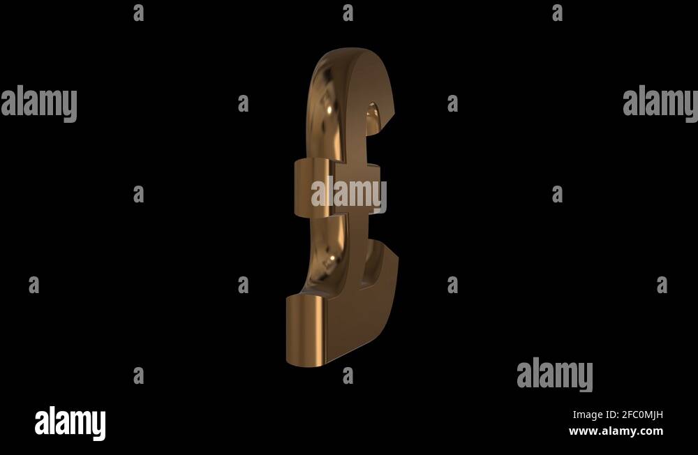 money finance background - seamless loop - animated rotating pound sign ...