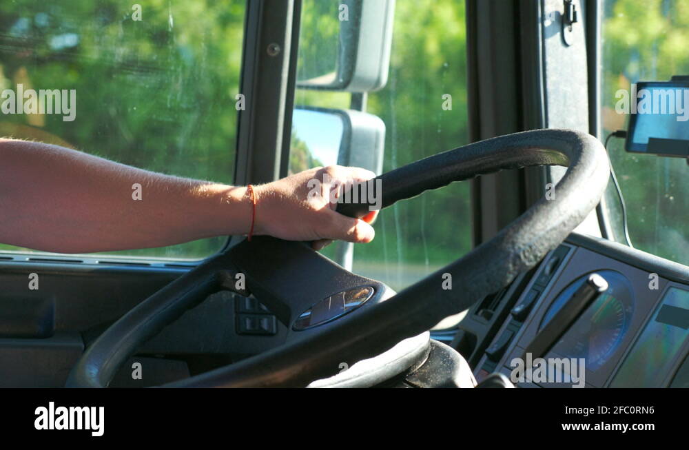 Male lorry driver wheel Stock Videos & Footage - HD and 4K Video Clips ...