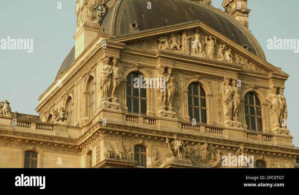 Pavilion denon louvre museum paris Stock Videos & Footage - HD and 4K ...