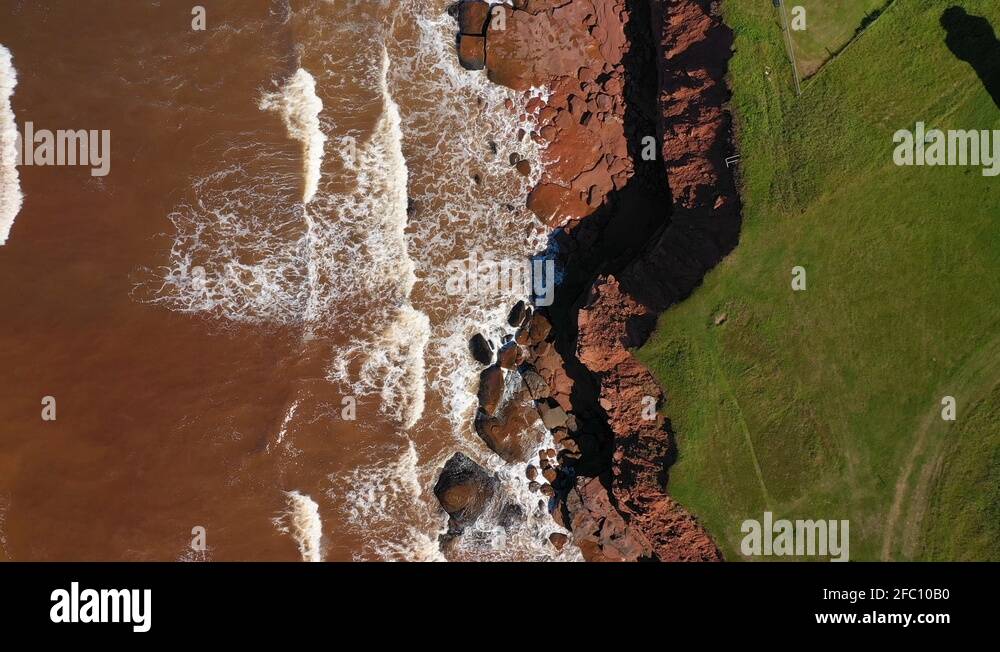 Shipwreck Point Lighthouse Aerial Reveal 4K Stock Video Footage - Alamy