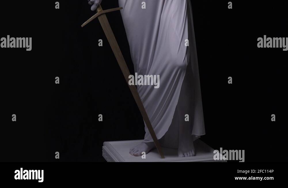 Marble statue sword woman Stock Videos & Footage - HD and 4K Video ...