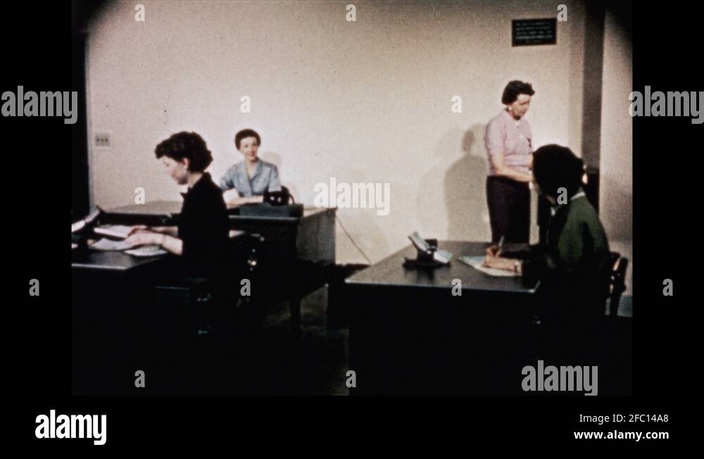 1950s office workers Stock Videos & Footage - HD and 4K Video Clips - Alamy